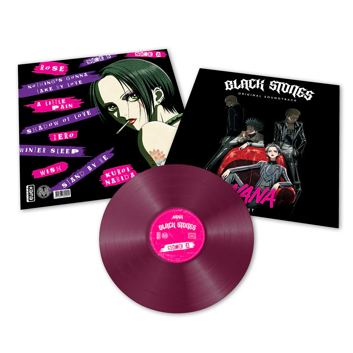 Nana Best Black Stones Original Soundtrack Vinilo
