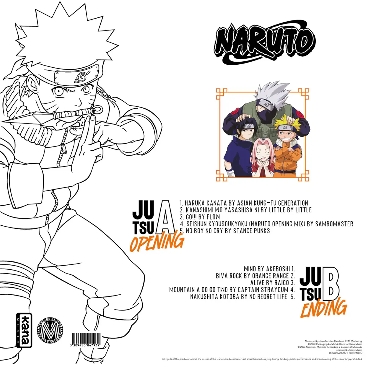 Naruto Best Song Collection Vinilo