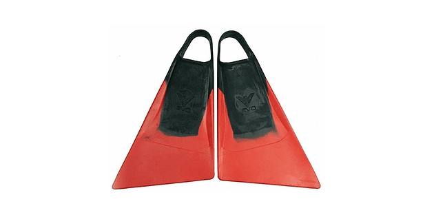 ALETA EVO FINS NEGRO/ROJO COD.8447
