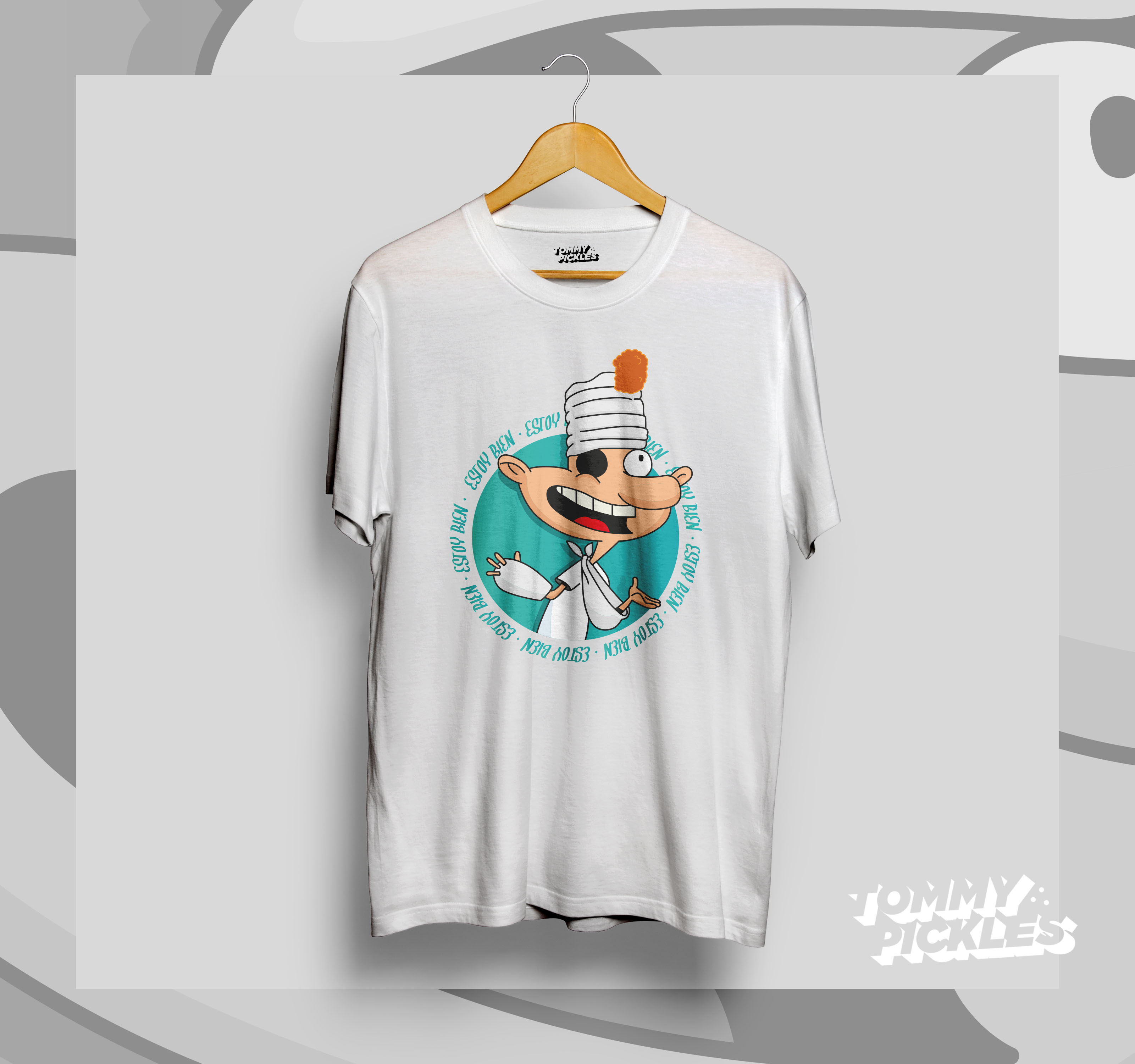 Polera Eugene Estoy Bien | Hey Arnold!