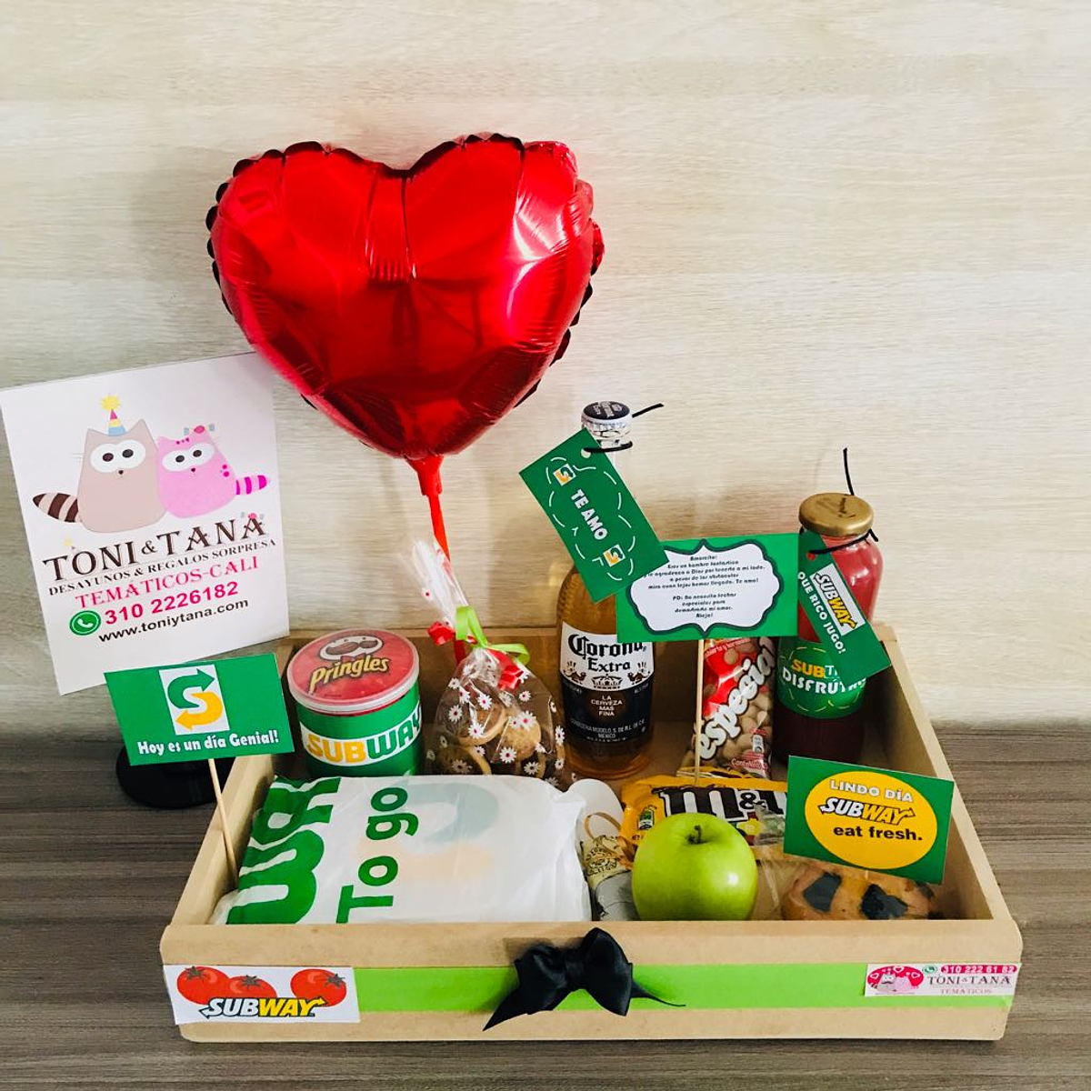 Regalos sorpresa Medias Tardes Merienda SUBWAY