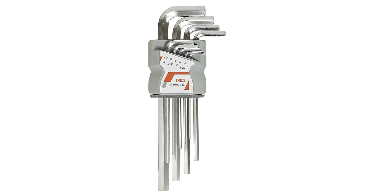 El Set llave allen 9Pcs 1.5-10Mm Hammerbit es una herrami...