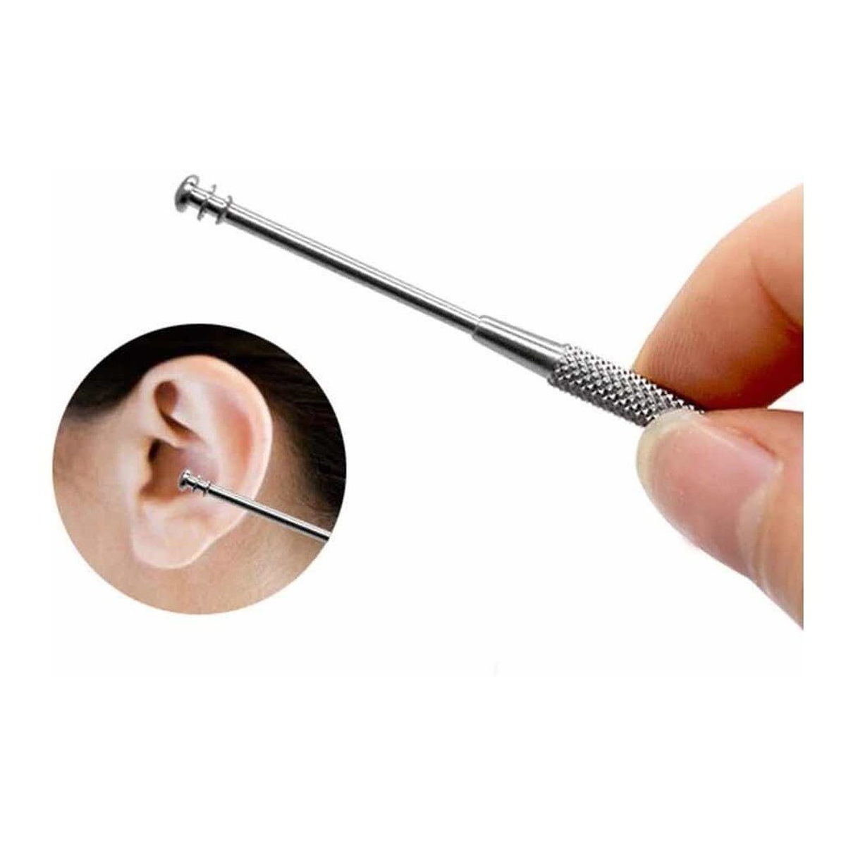 Cureta Auricular Removedor De Cerumen Extractor Cera Dual