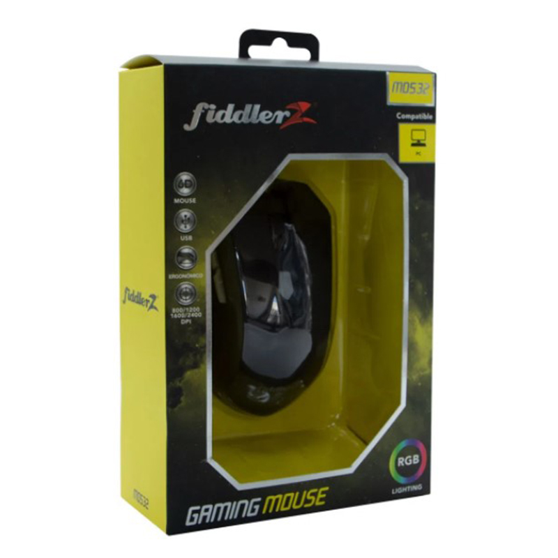 FIDDLER! MOUSE GAMER 7D RETROILUMINADO