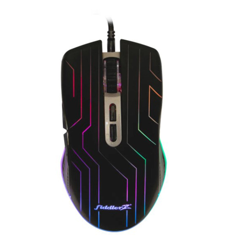 FIDDLER! MOUSE GAMER OPTICO 7D RETROILUMINADO