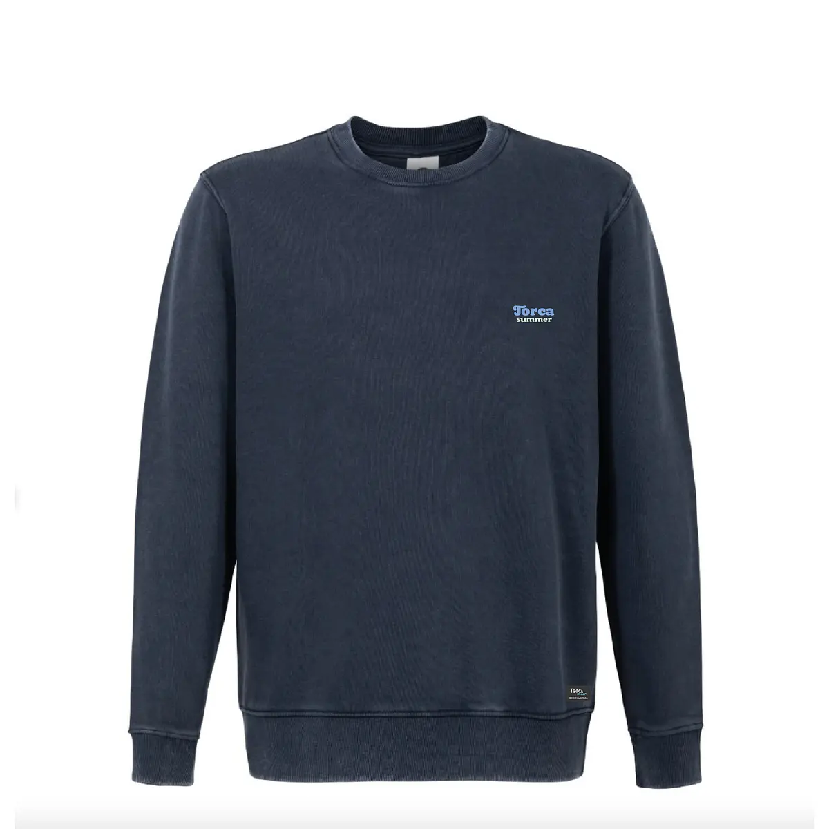 Poleron polo prelavado azul marino