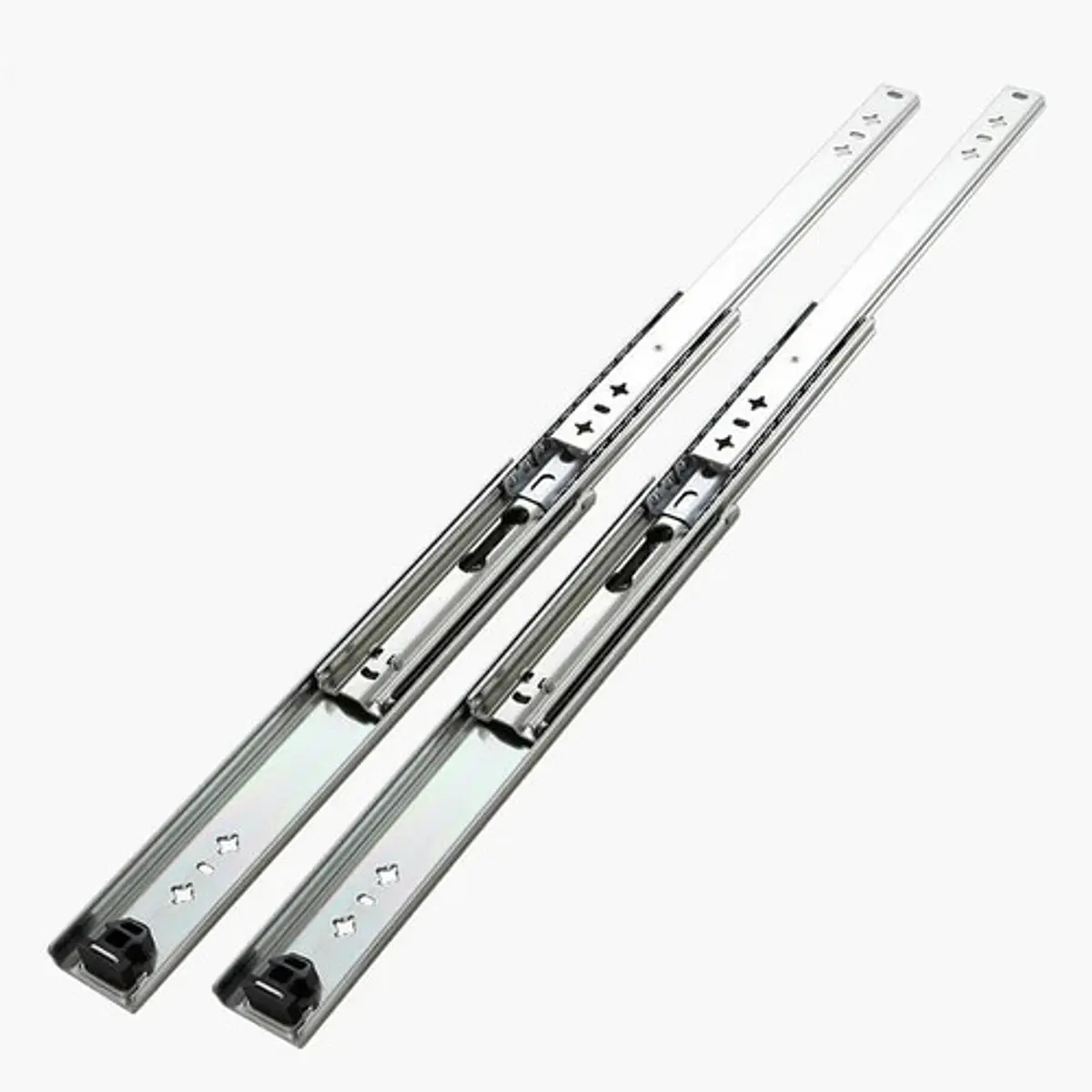 Par Rieles Heavy Duty A2053/sin Bloqueo 100 Cm.