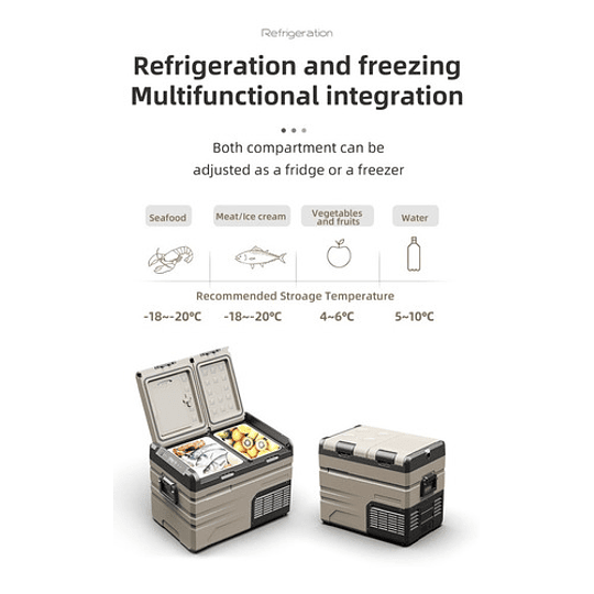 Cooler Refrigerador Alpicool Ta35