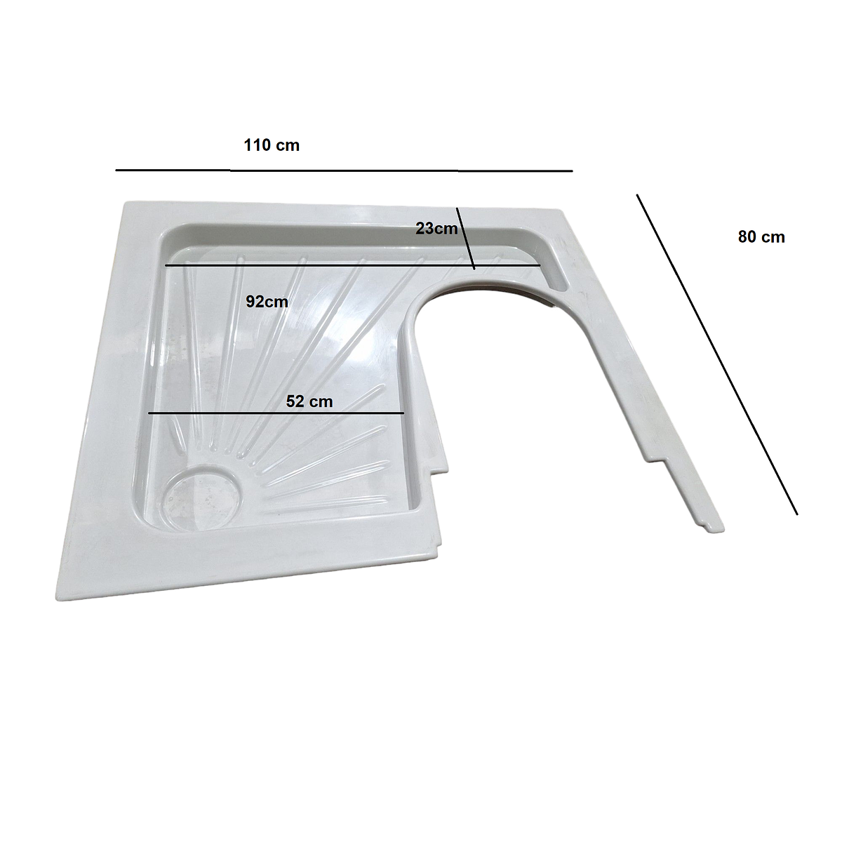 Base para Baño y Ducha 80x110