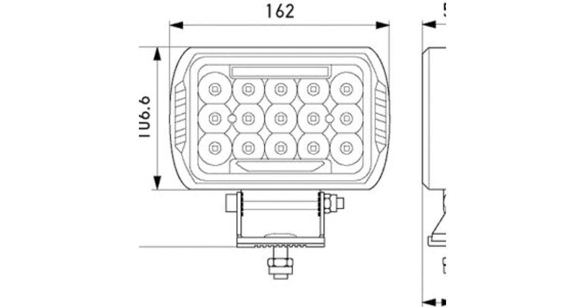 Hella Value Fit® Faro 450 LED