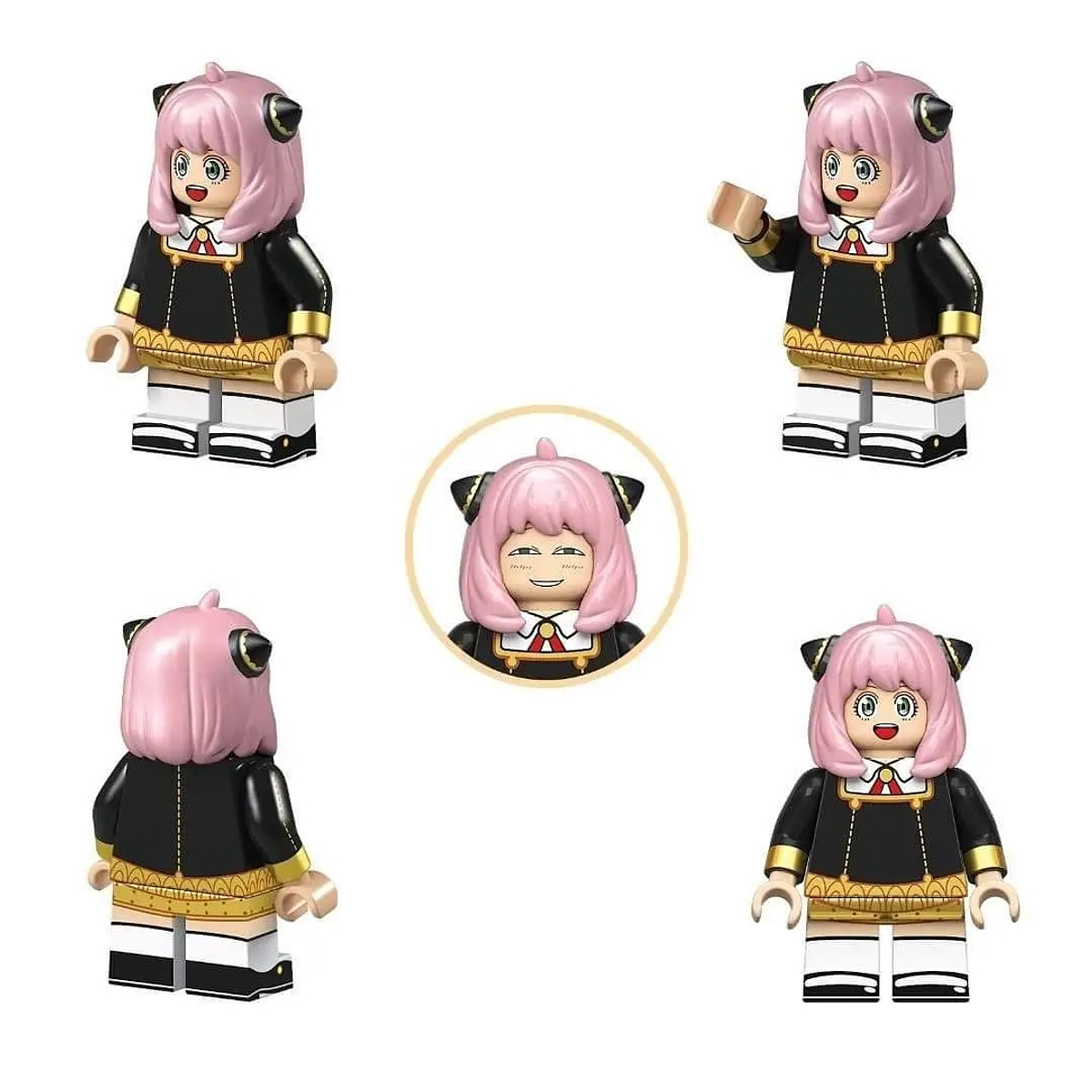 Set Spy X Family - Compatible con LEGO | Anya, Yor, Loid