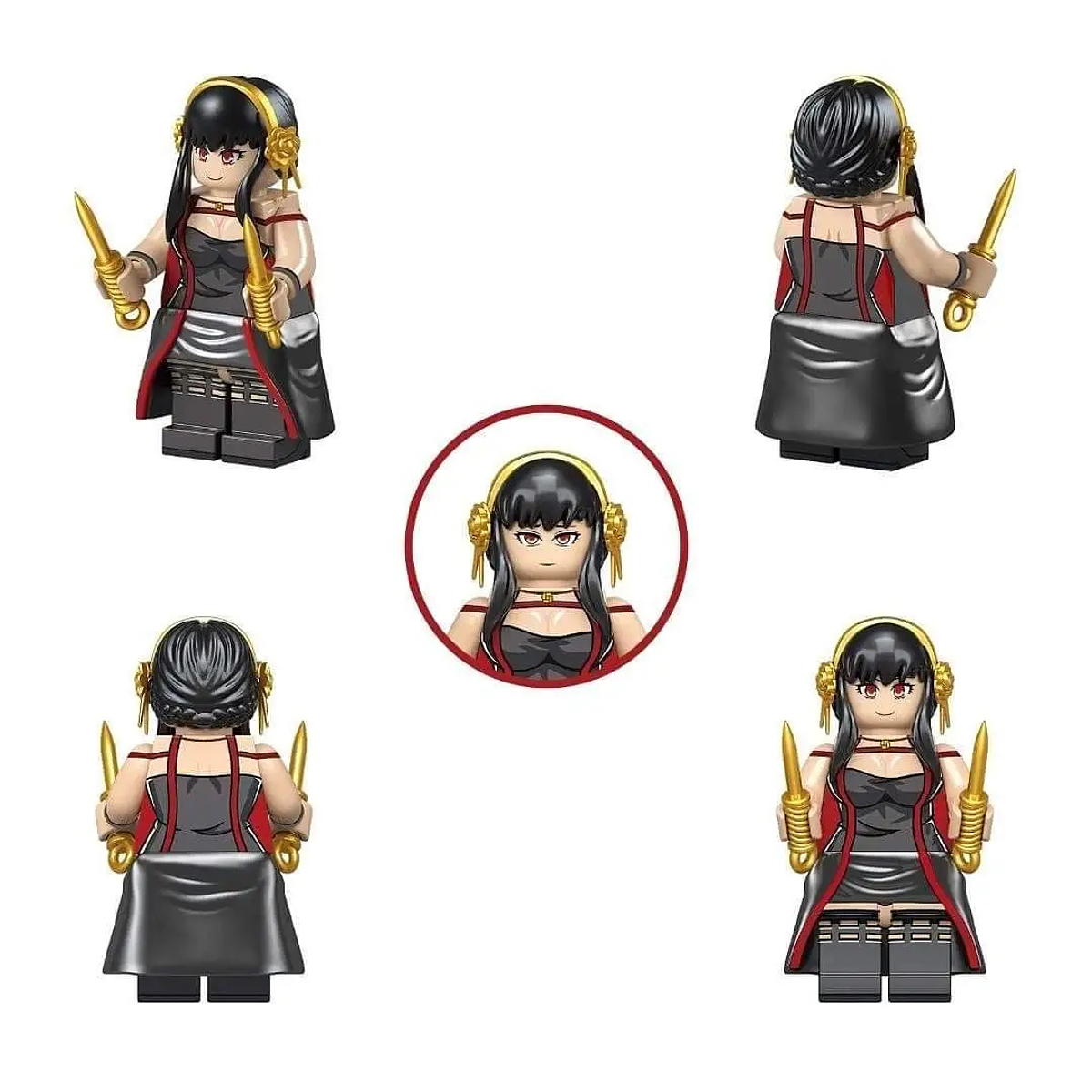 Set Spy X Family - Compatible con LEGO | Anya, Yor, Loid