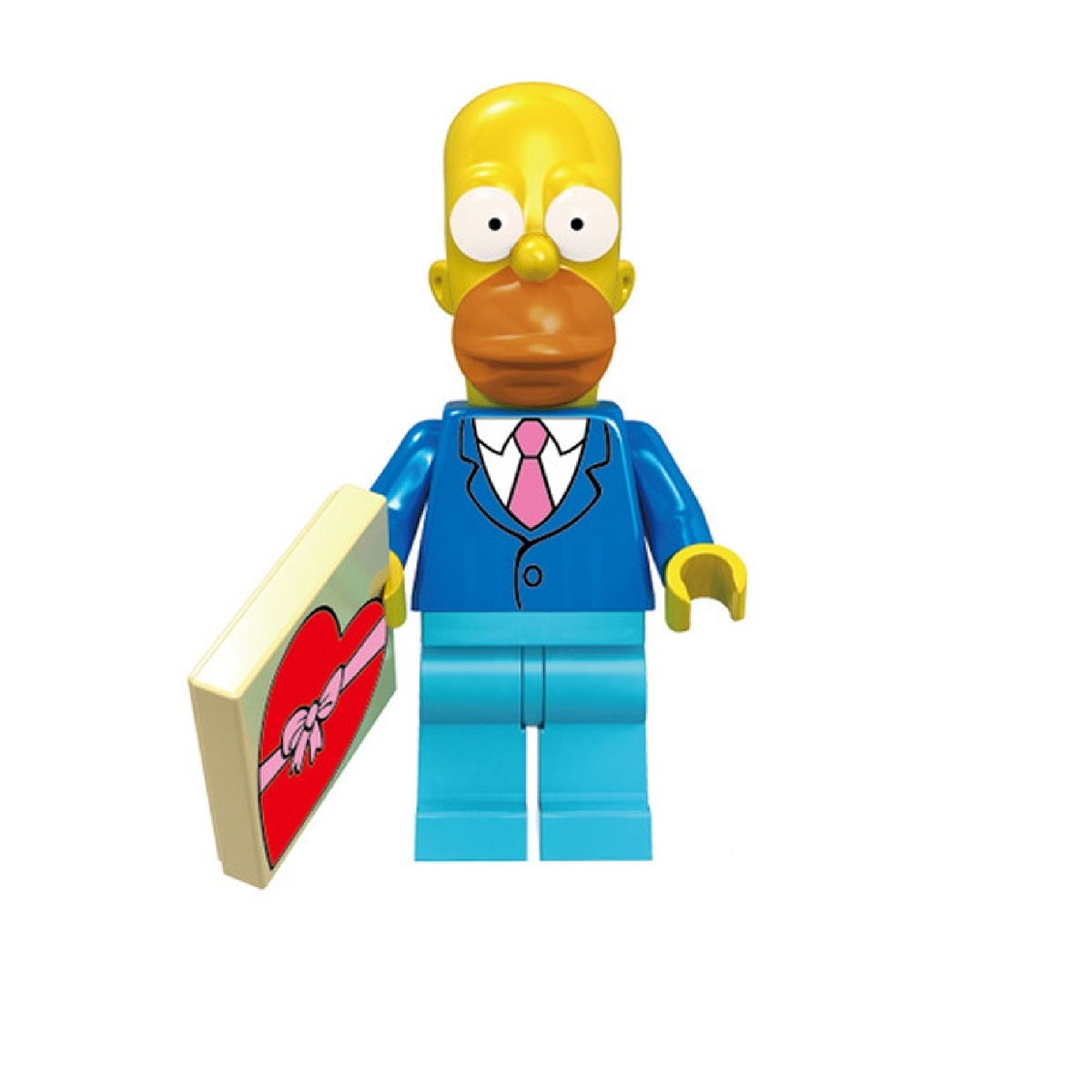 Set Los Simpsons Compatible Lego Homero Bart Marge Milhouse