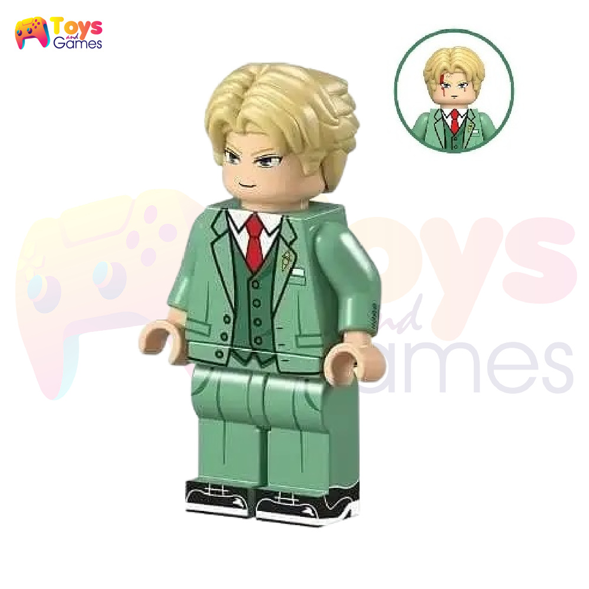 Spy × Family Loid Forger Minifigura Compatible Lego Armable