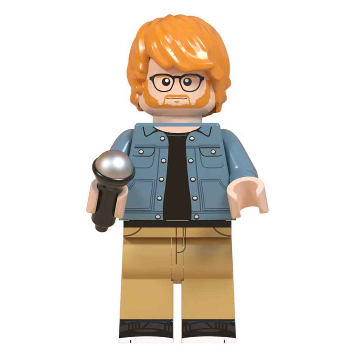 Ed Sheeran Minifigura Compatible Lego Armable cantautor