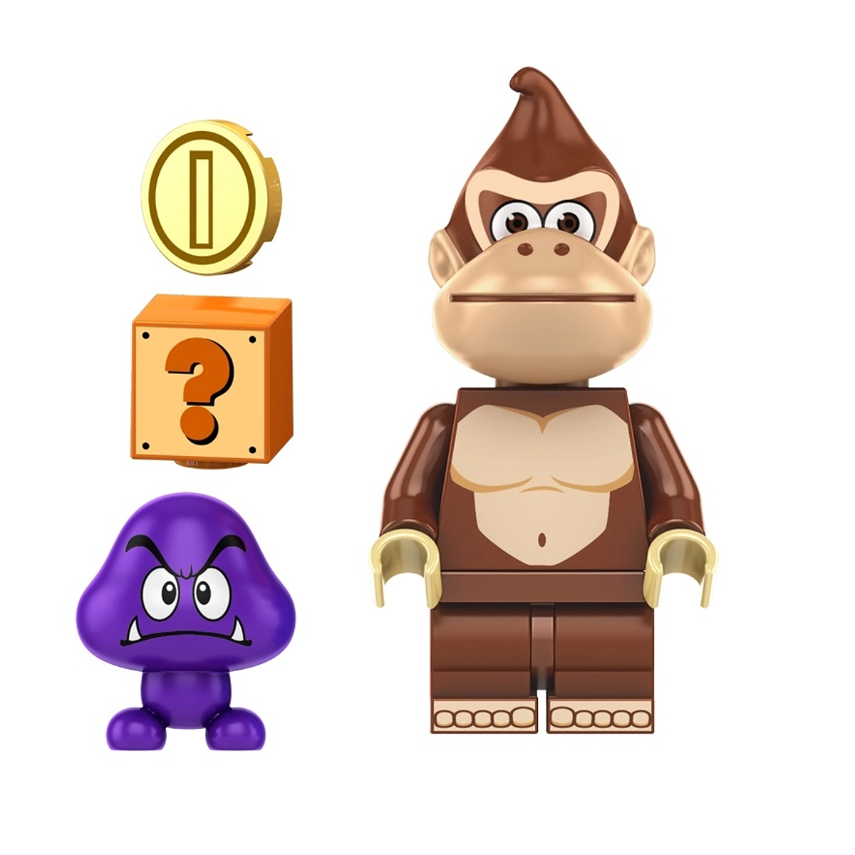 Super Mario Bross Figura Donkey Kong Minifigura Lego