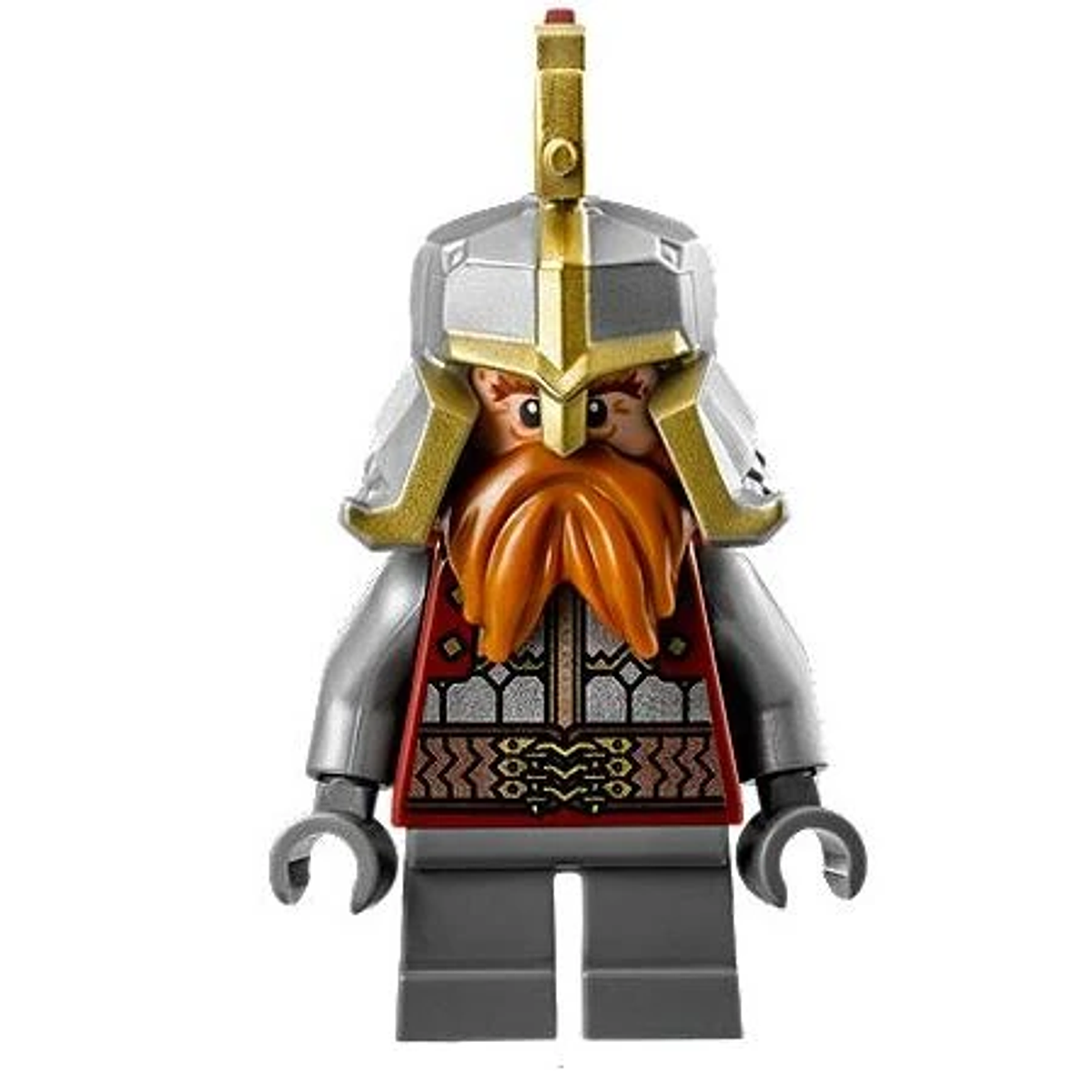 Figura Dáin II Pie de Hierro Compatible con LEGO El Hobbit