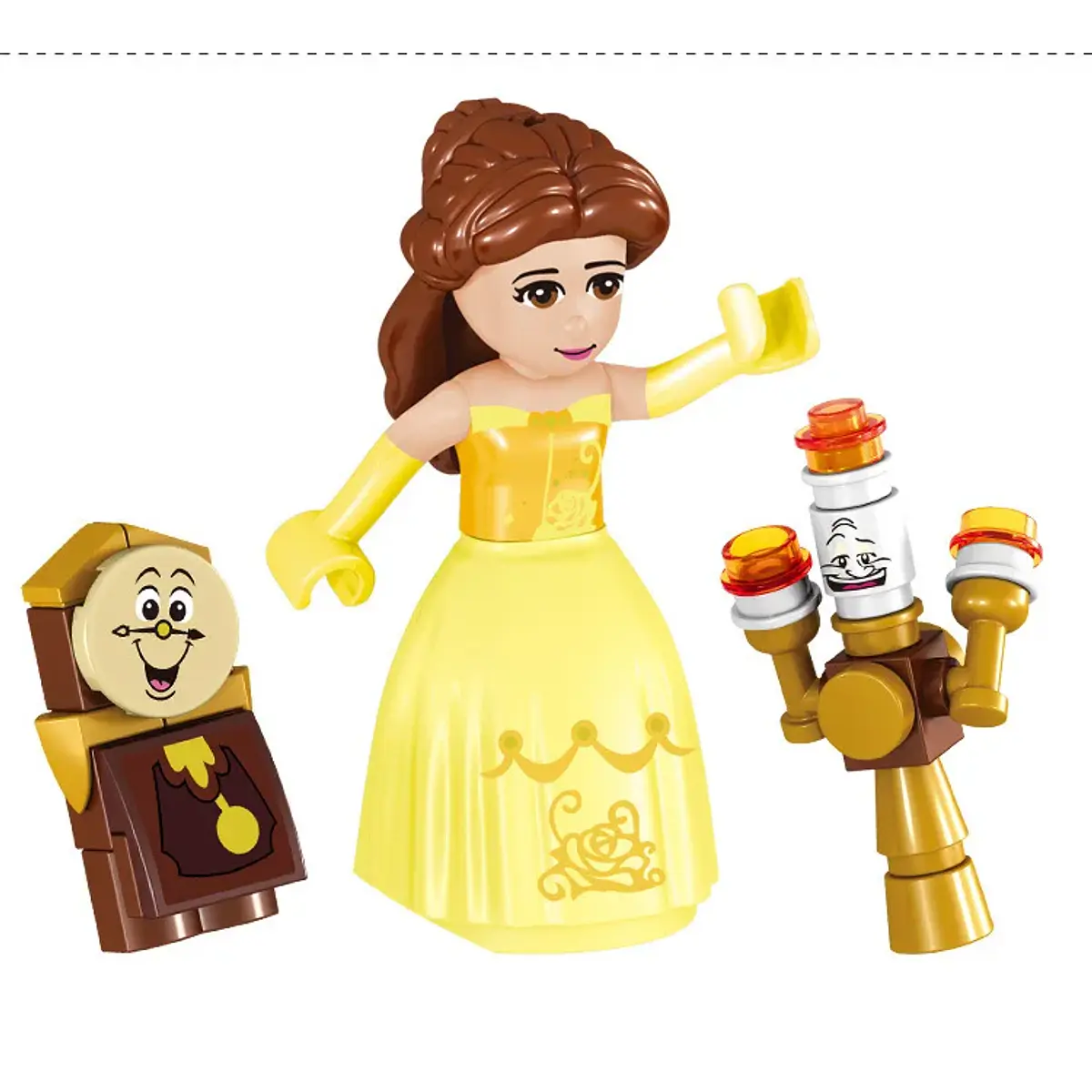 Castillo de la Bella y la Bestia Compatible con Lego Disney