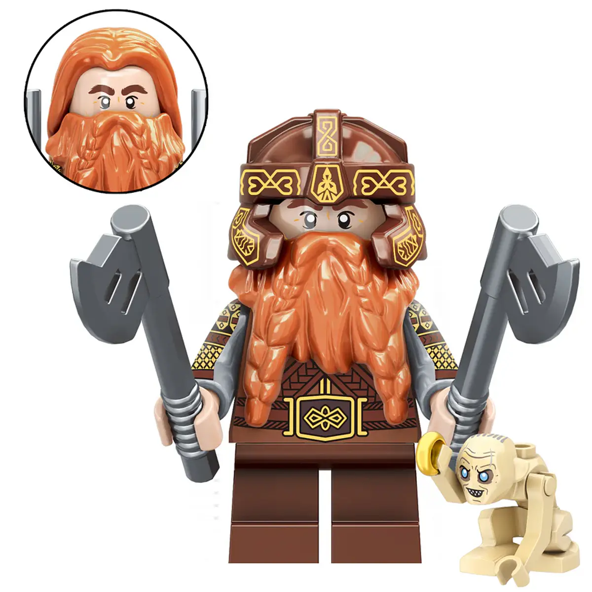 Figura Gimli - Compatible con LEGO