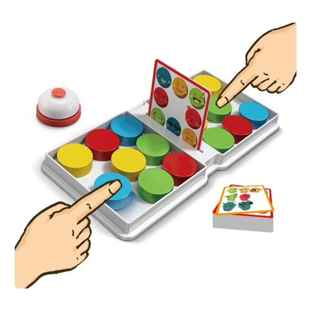 Juego Puck Puzzle Didáctico Con Timbre Y Tarjetas Infantiles
