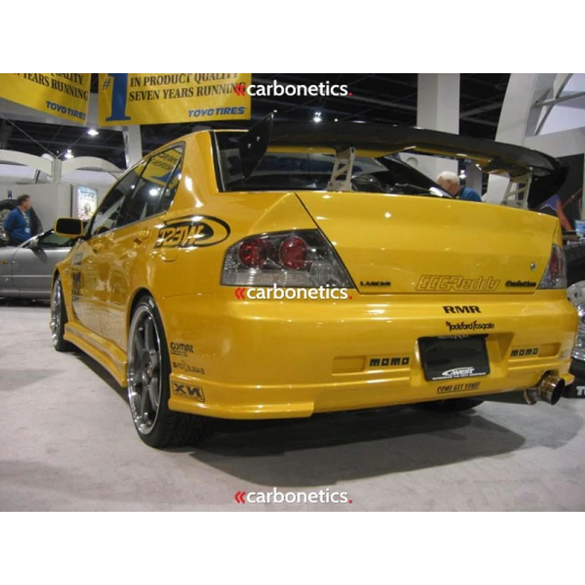 VARIS 2001-2002 Mitsubishi Evolution 7 C-West Rear Bumper