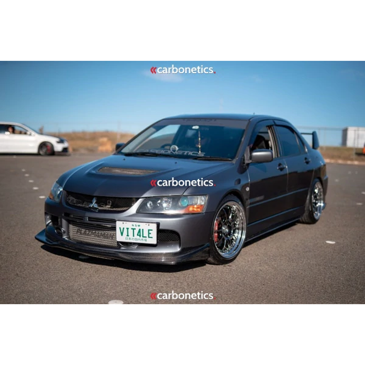 VARIS 2006 2007 Mitsubishi Evolution 9 Varis Front Lip