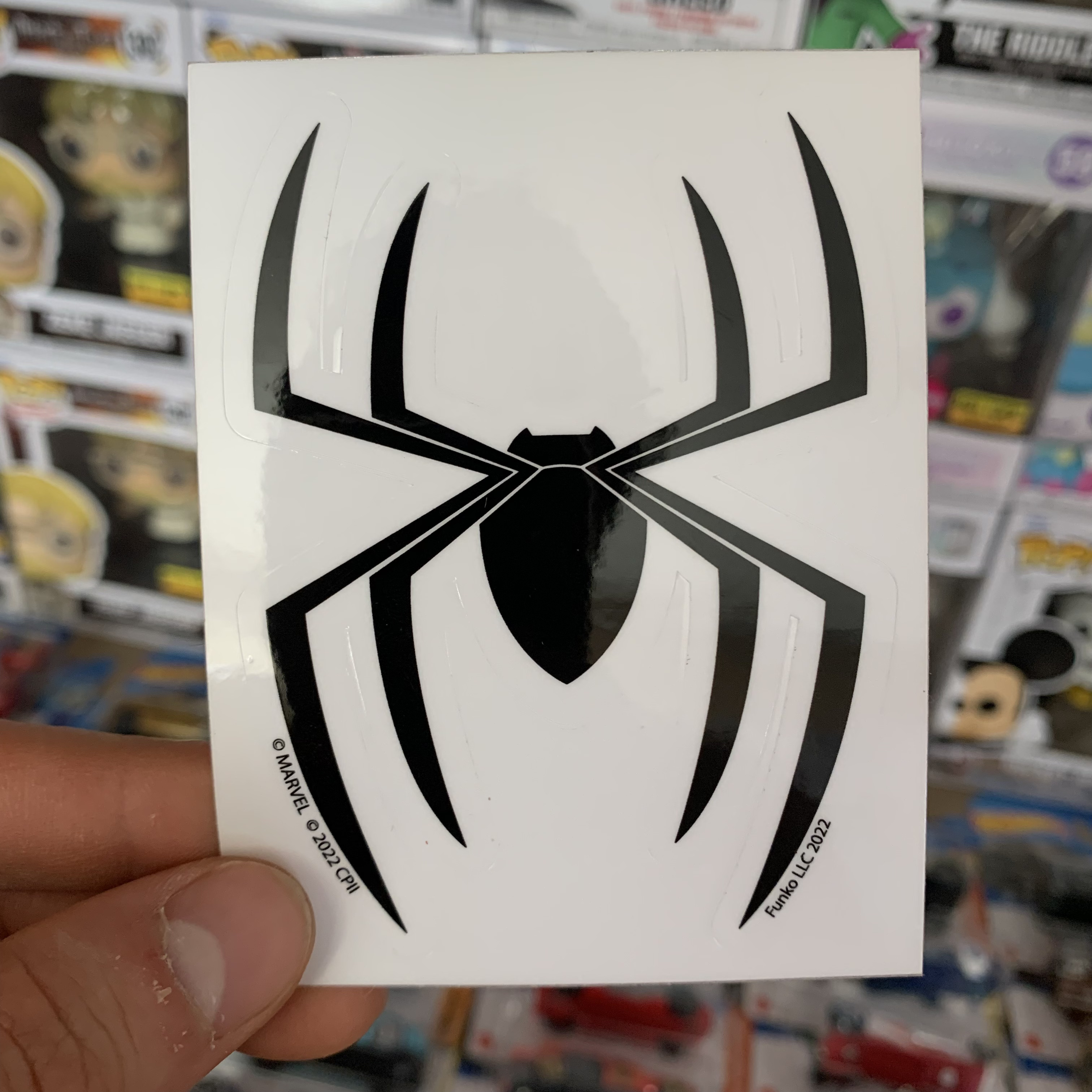 Sticker Funko SPIDERMAN No Way Home MARVEL COLLECTOR CORPS