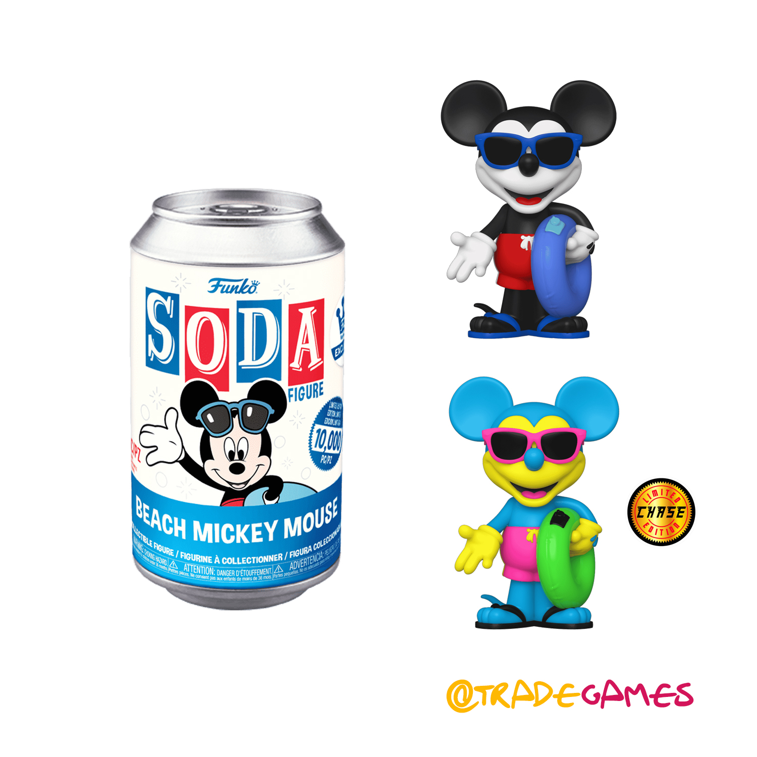 Funko Soda BEACH MICKEY MOUSE FUNKO SHOP