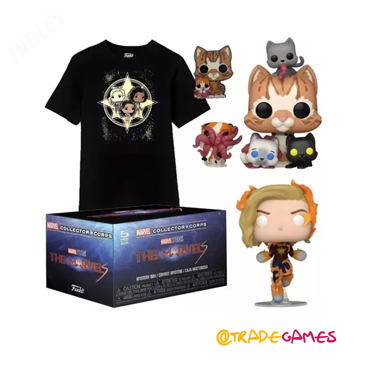 Funko Box THE MARVELS - MARVEL COLLECTOR CORPS L