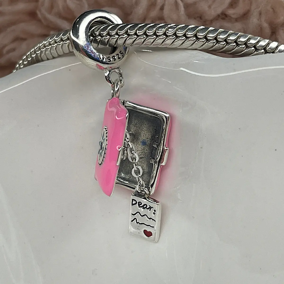 Charm Diario de Vida Plata 925