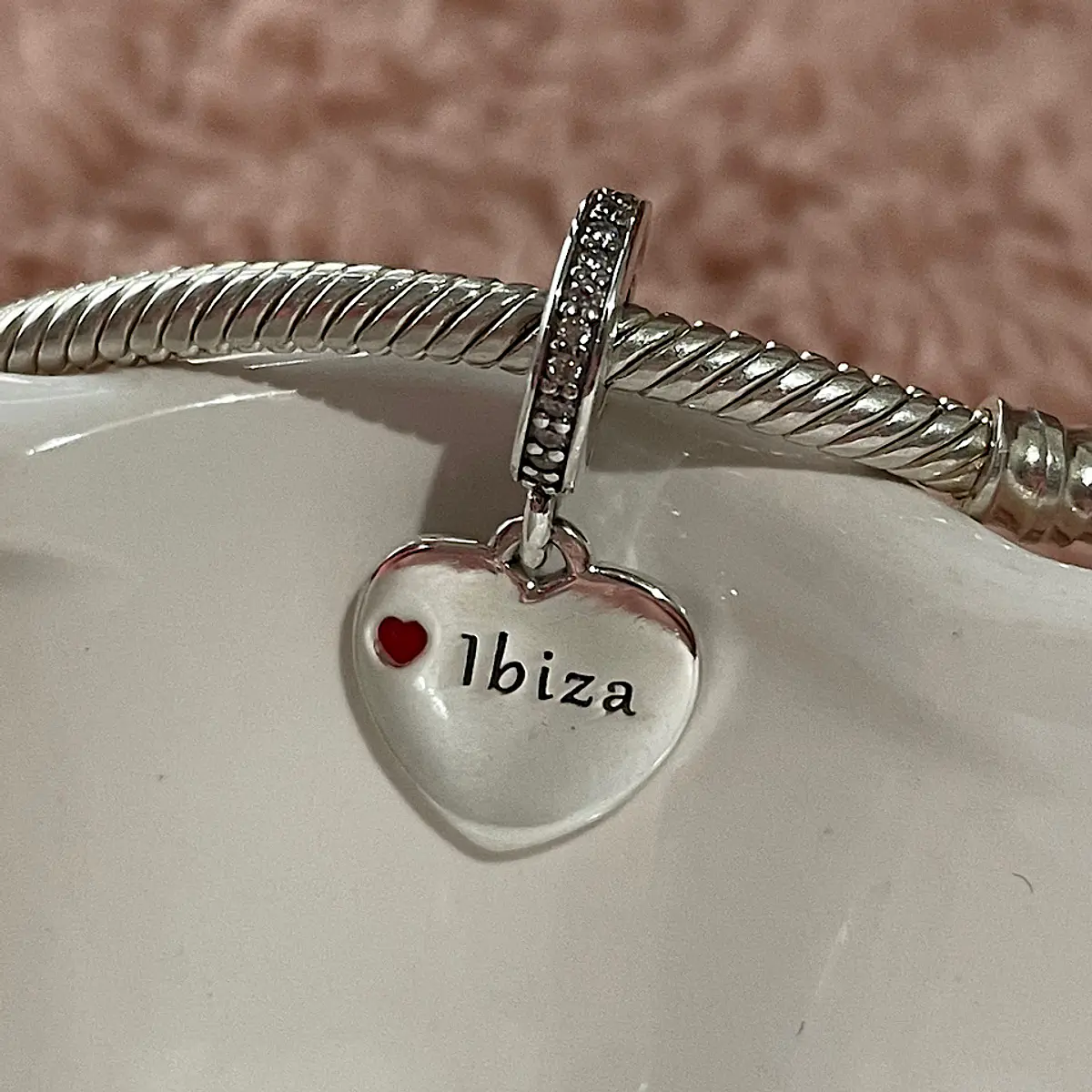 Charm Ibiza love Plata 925
