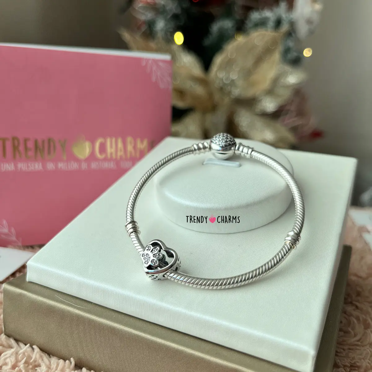 Pulsera Mamá Perruna, Plata 925 Doglover
