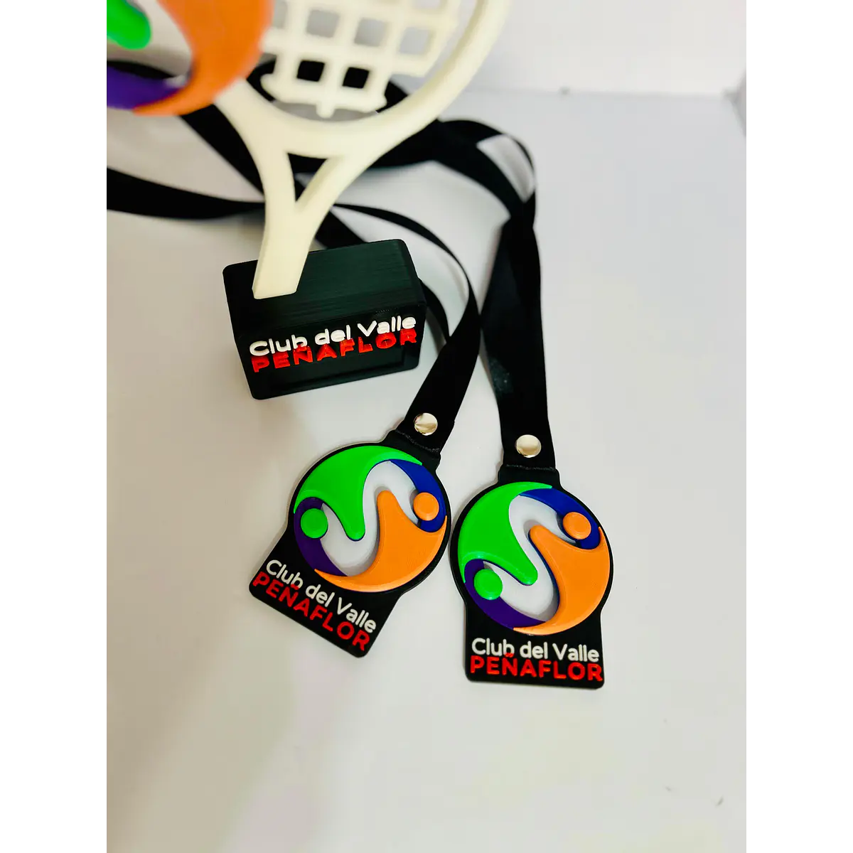 Medallas Club Tenis del valle Peñaflor