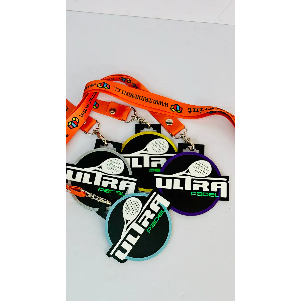 Medallas personalizadas torneo Ultra pádel