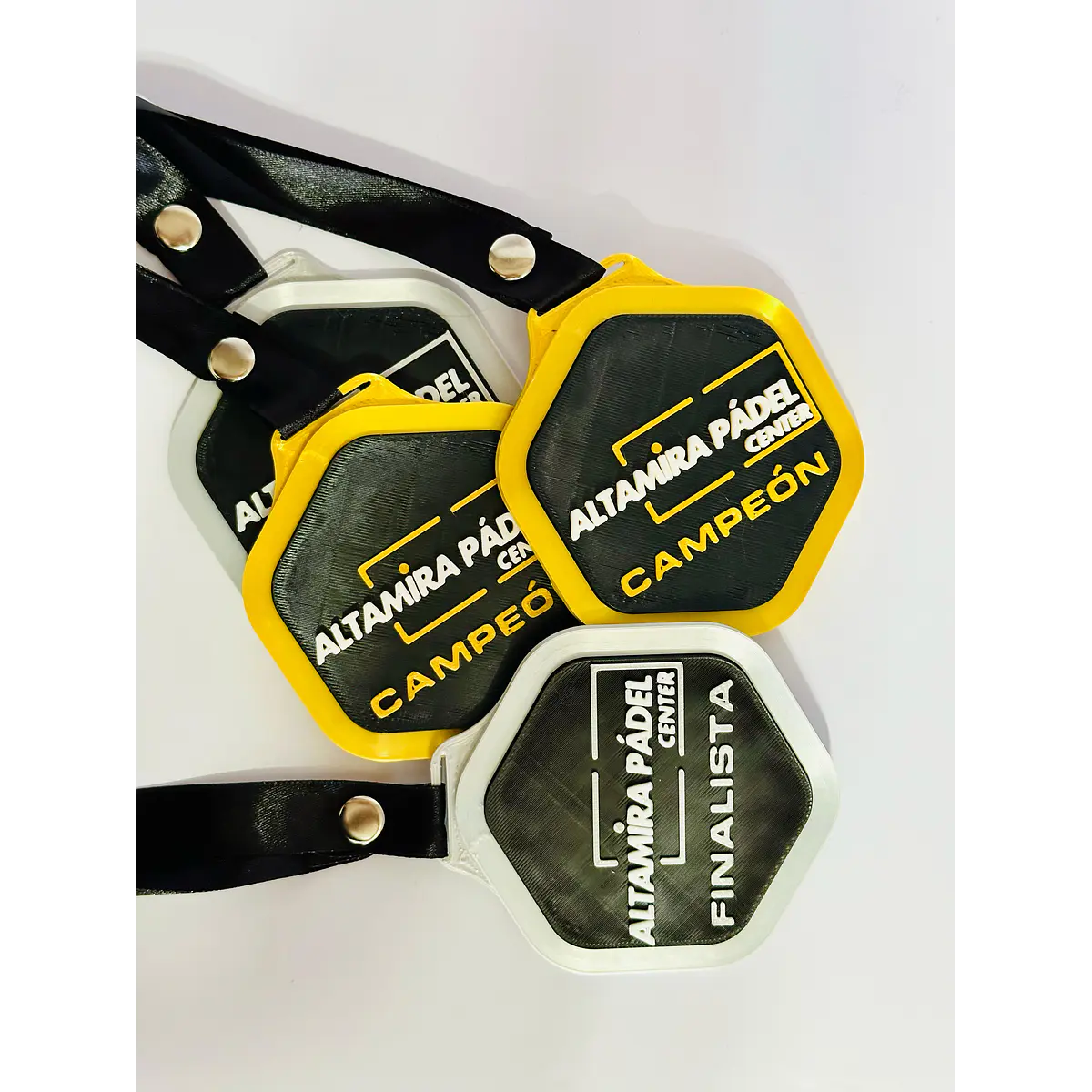 Medallas personalizadas Altamira padel center