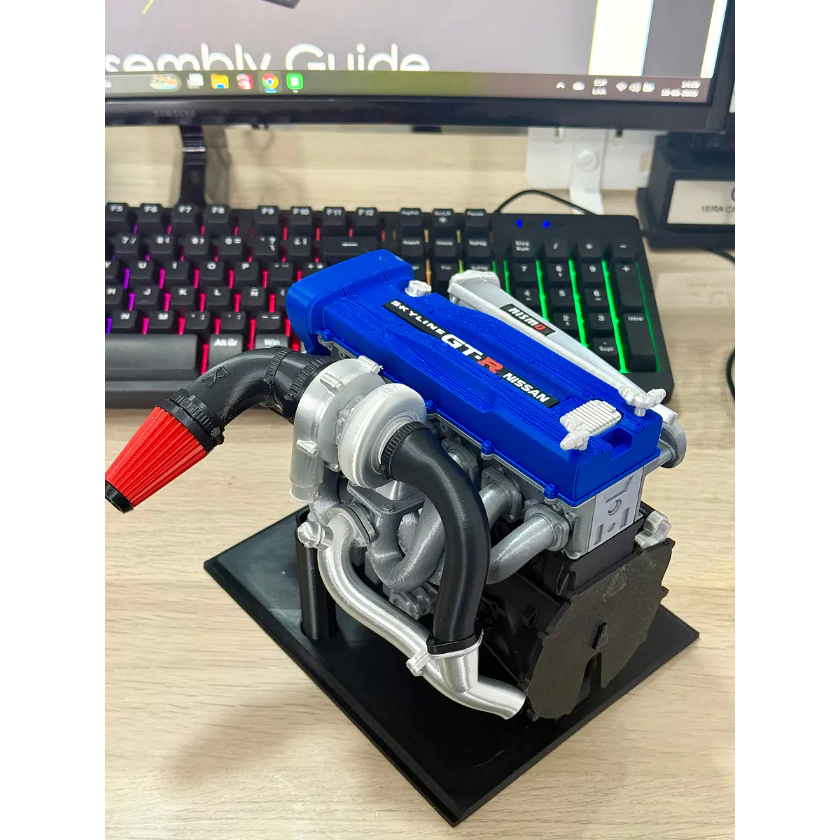 Motor a escala RB26 Nissan Skyline