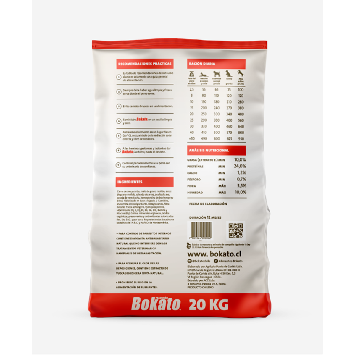 BOKATO ADULTO 20 KG | Trini Petshop - Tienda de Mascotas