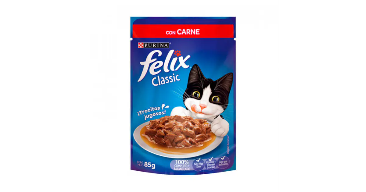 FELIX CLASSIC SACHET CARNE 85g