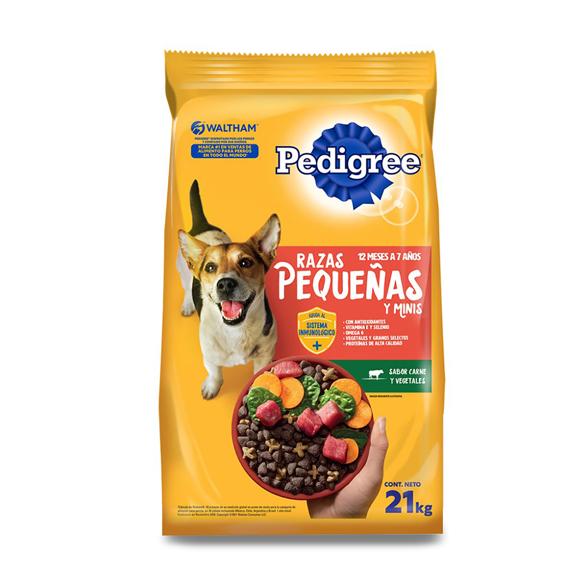 PEDIGREE RAZAS PEQUEÑAS 21 KG | Trini Petshop - Tienda de Mascotas