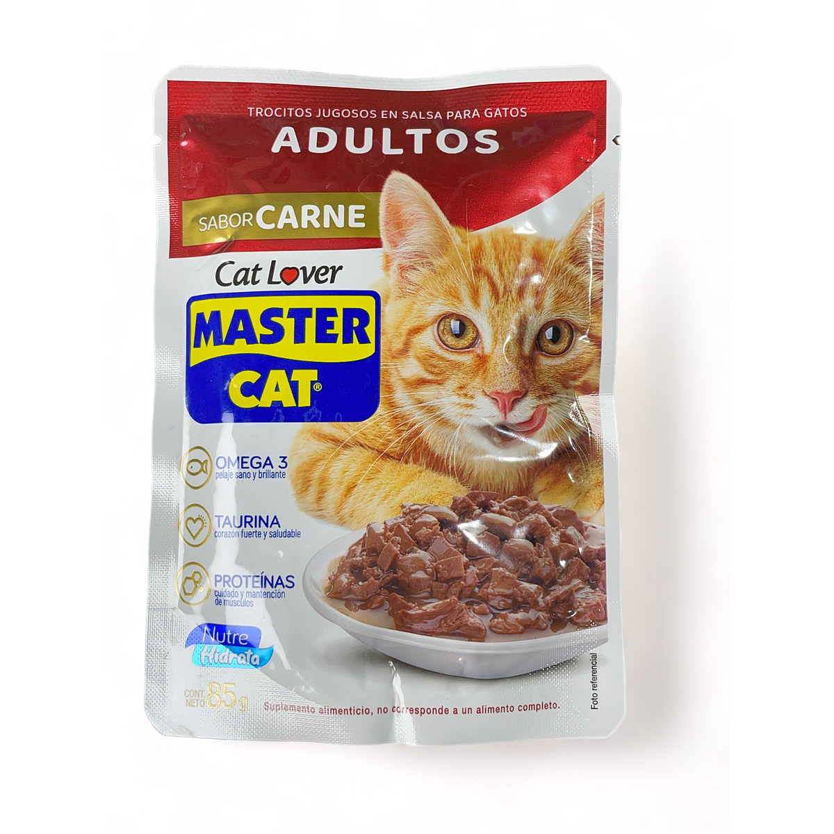 Master Cat Sachet sabor carne 85 g | Trini Petshop - Tienda de Mascotas