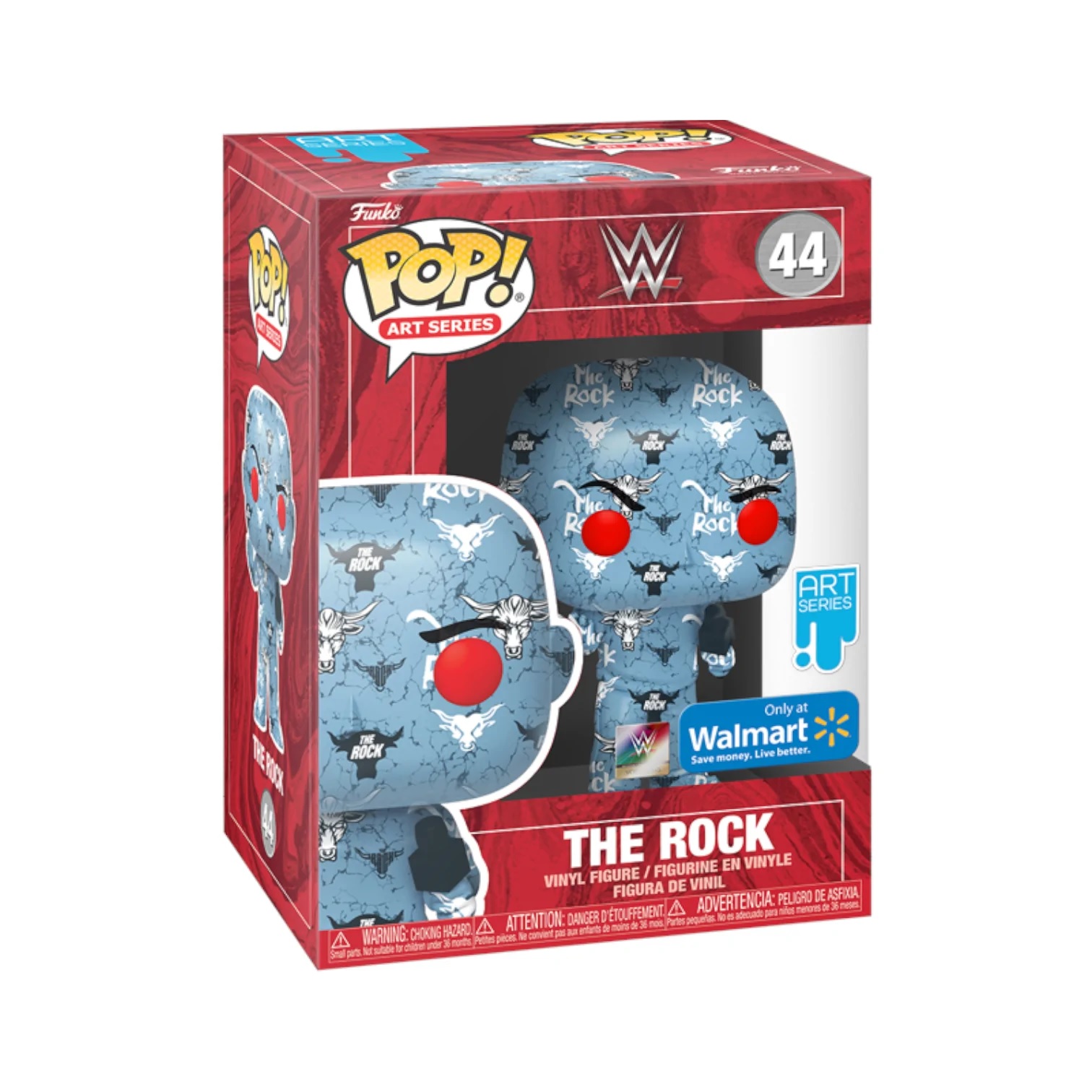 Funko POP! Artist Series: WWE - The Rock (Exclusive)