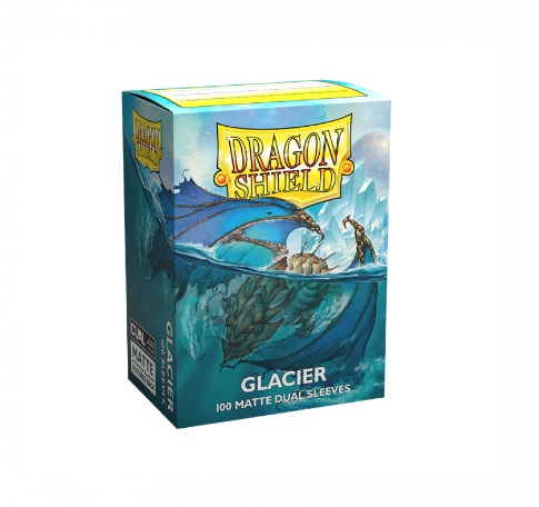 Dragon Shield Dual Matte Sleeves - Glacier 'Miniom' (100 Sle