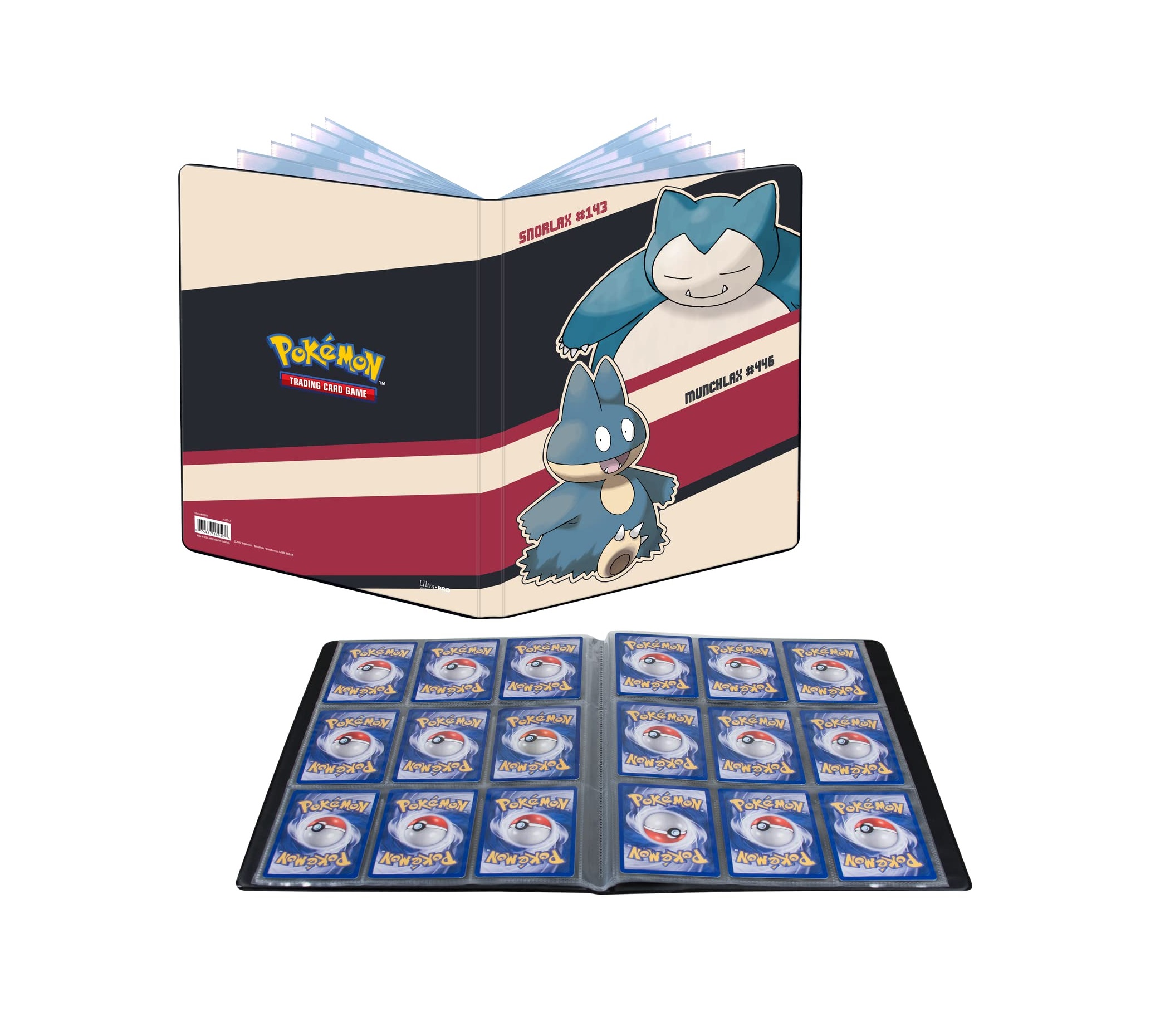 UP - Snorlax & Munchlax 9- Pocket PRO Binder for Pokémon