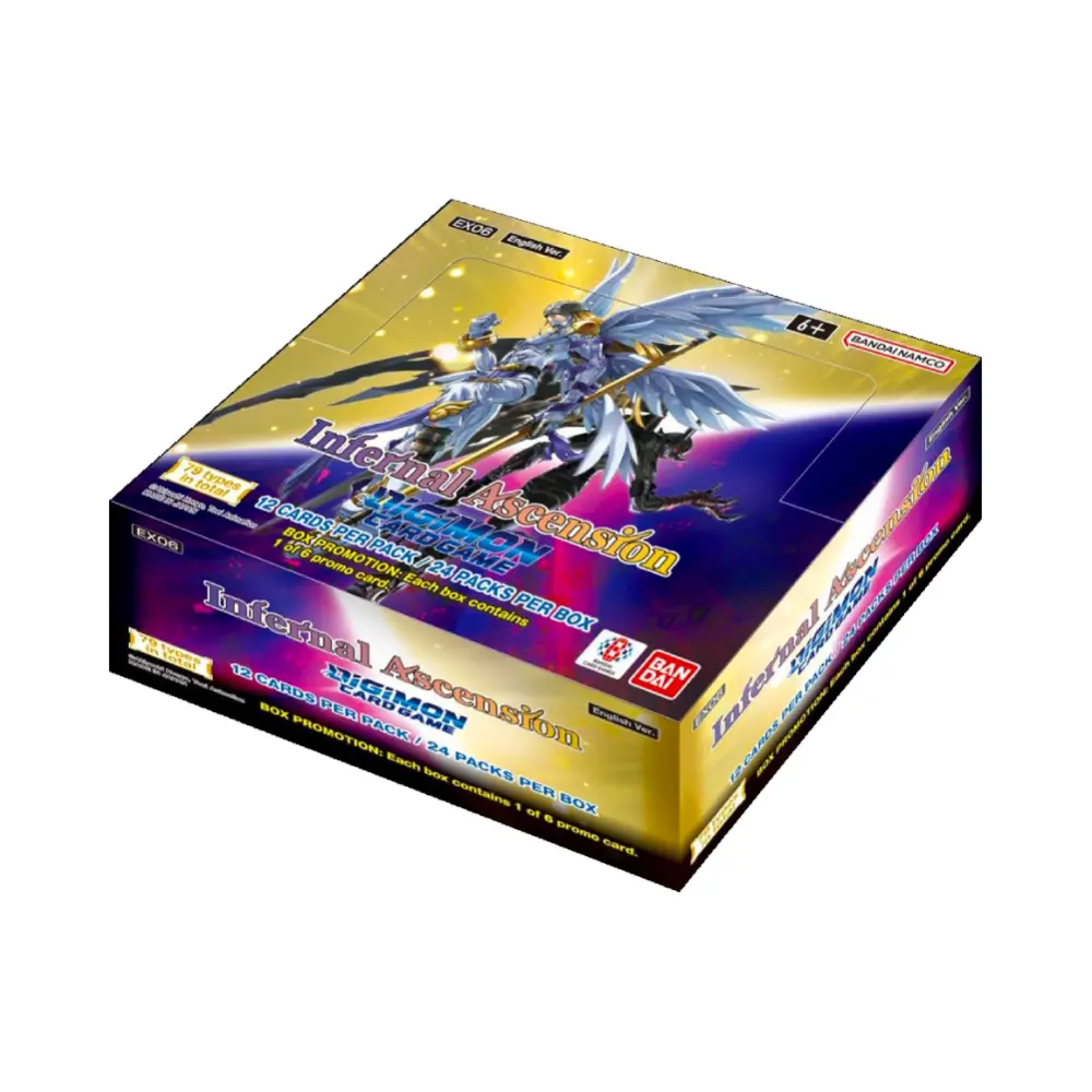 DIGIMON CARD GAME - INFERNAL ASCENSION EX06 BOOSTER DISPLAY