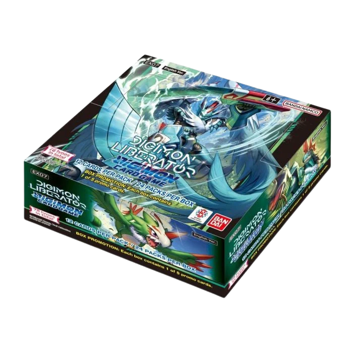 Digimon Card Game - Digimon Liberator EX07 Booster Display