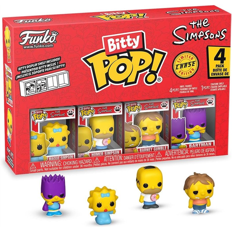 Funk Bitty POP!: Simpsons - Maggie 4PK