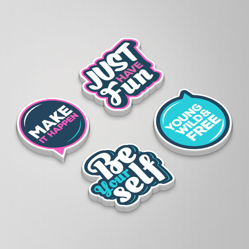 Autocolantes c/ Corte pelo Contorno