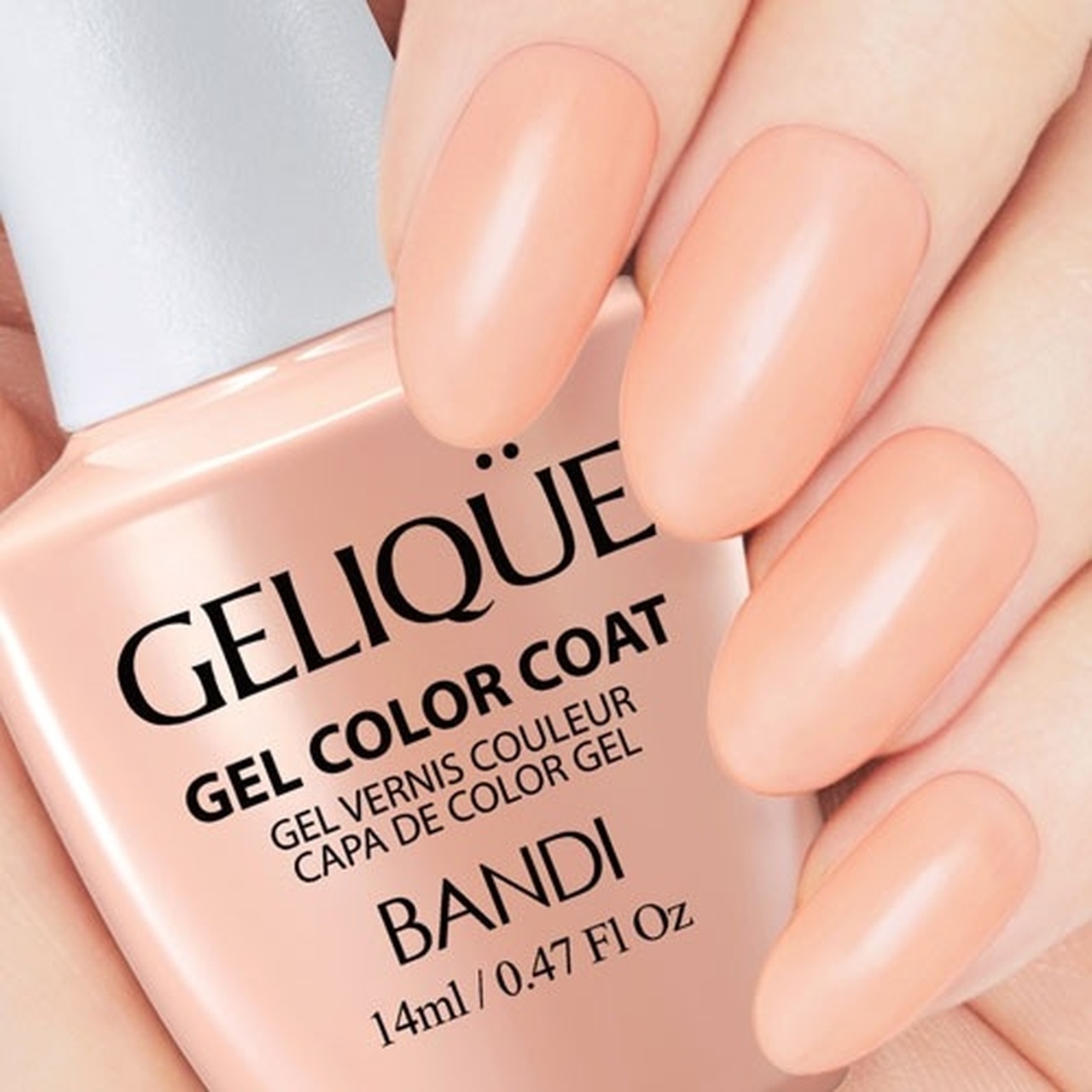 Peach Velvet -Gelique Gel Color Coat No. GSH641 - Esmalte...