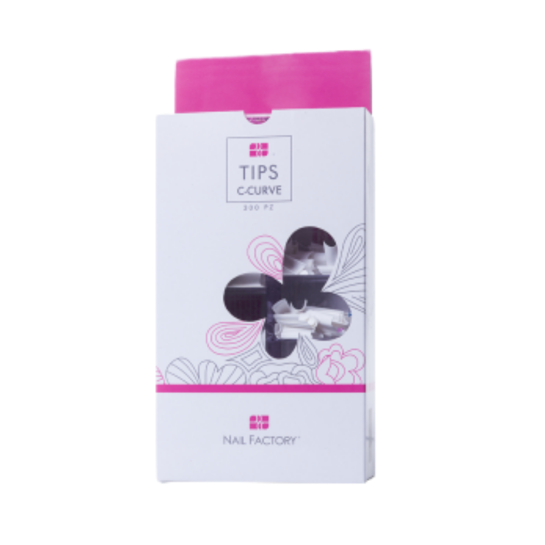 Tips Curve C NF Cristal 01 Paq. C/ 50 PZAS.