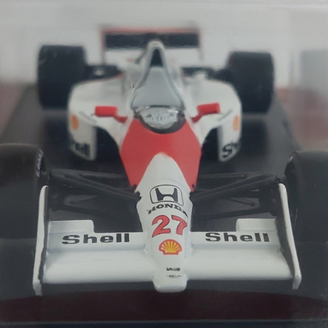 Formula 1, Ayrton Senna, Mclaren Mp4/5b Carro A Escala
